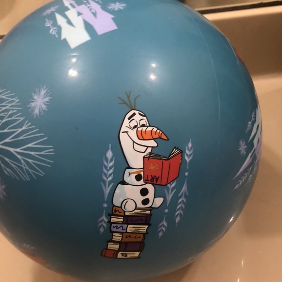 Other | Frozen Bouncy Ballhas Elsa Olaf Anna Christofice Horse Castle ...